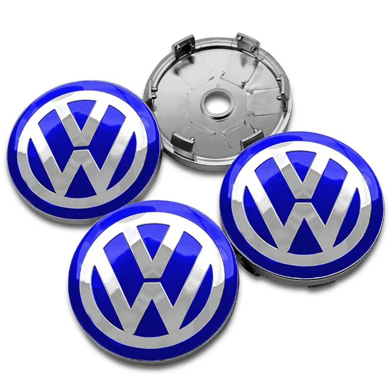 Центральный колпачок колесного диска Volkswagen 60 мм