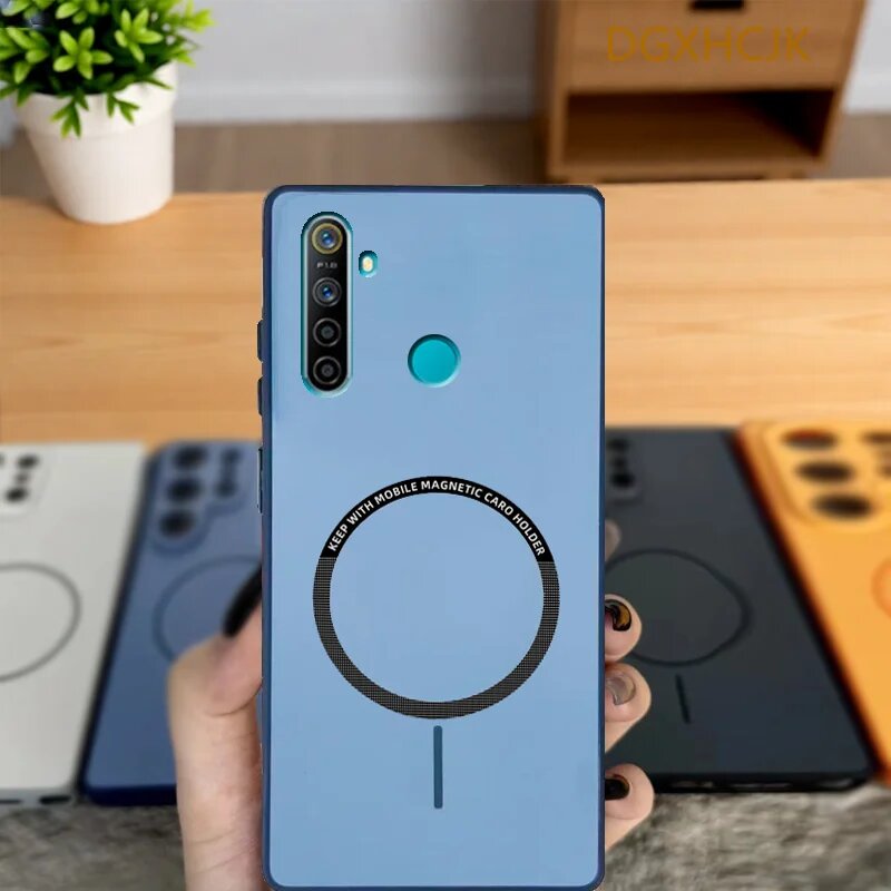 Чехол для Realme 5, Realme 5s, Realme 5i, Realme 6i, Realme 5s, Narzo 10, Realme 5, Синий, XCK blue