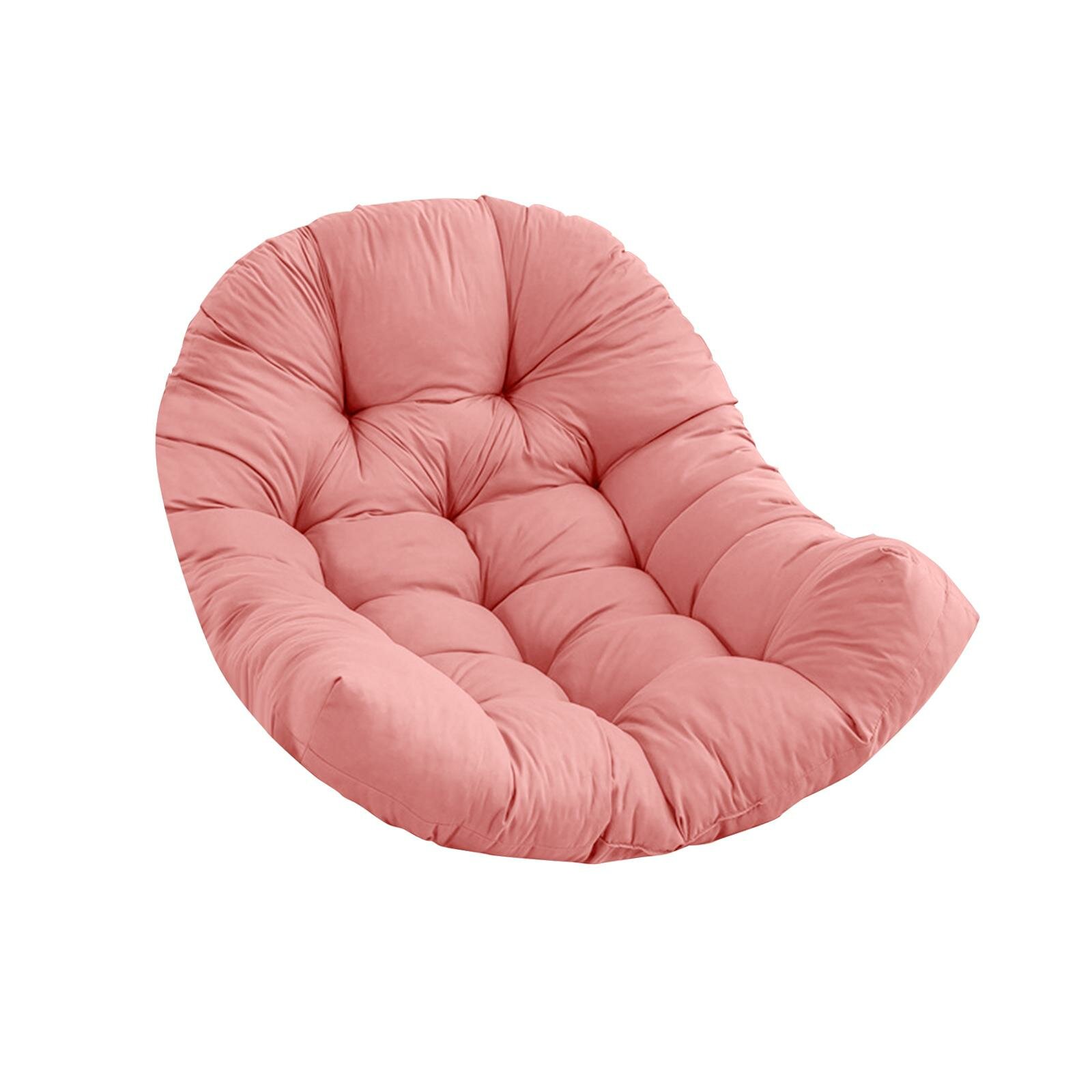 Сменная подушка для кресла-качели Egg Chair, мягкая подушка для балкона или патио, розовая.