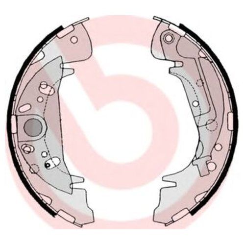 Колодки тормозные Brembo S11504 для Hyundai Santa Fe I, Trajet