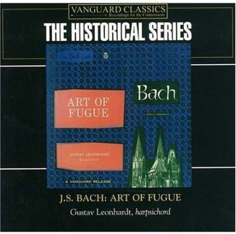 GUSTAV LEONHARDT Bach: Art Of Fugue (Компакт-диск)