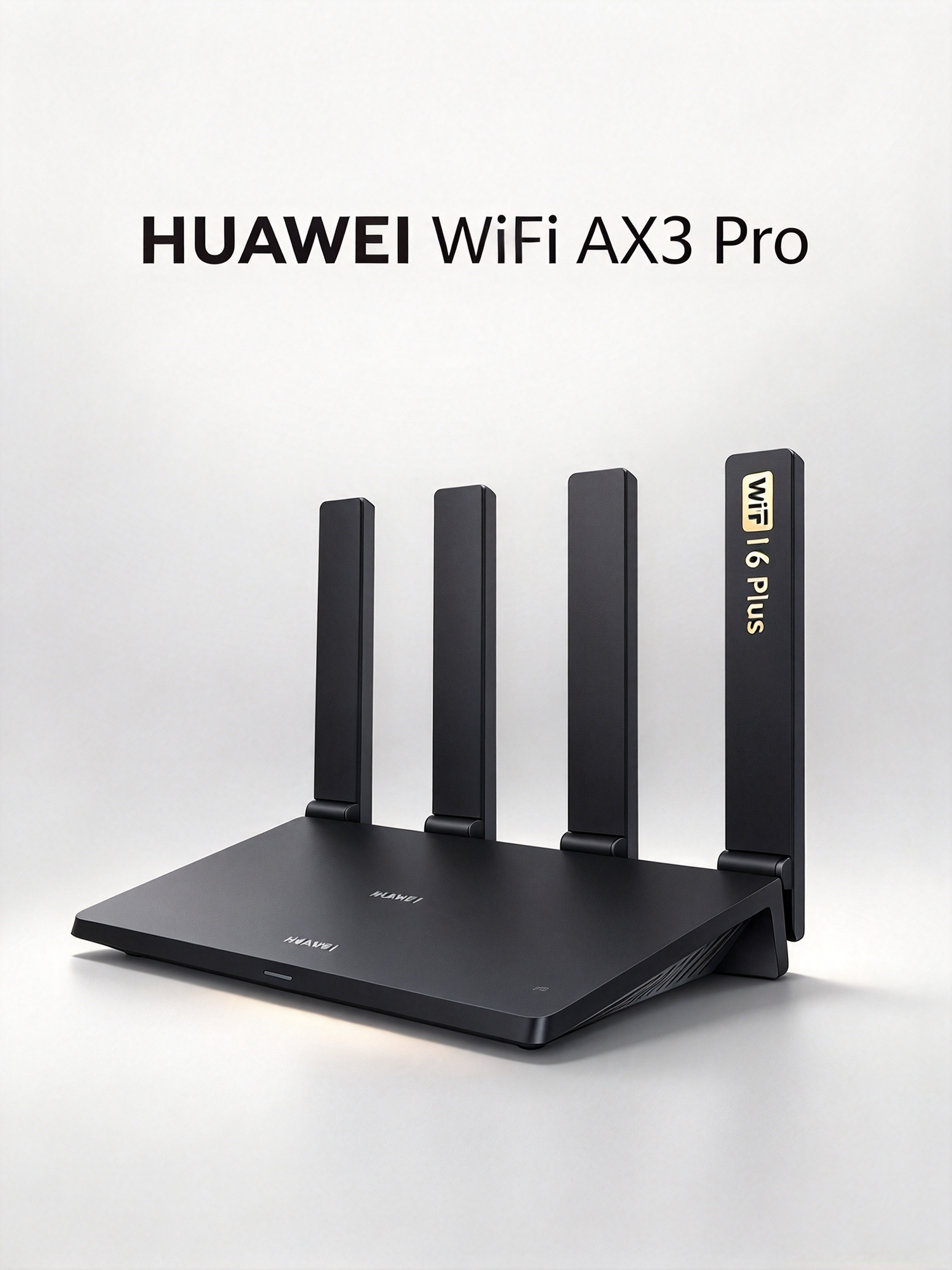 Роутер Huawei AX3 Pro (WS7206) Wi‑Fi 6 Plus, до 3000 Мбит/с Чёрный