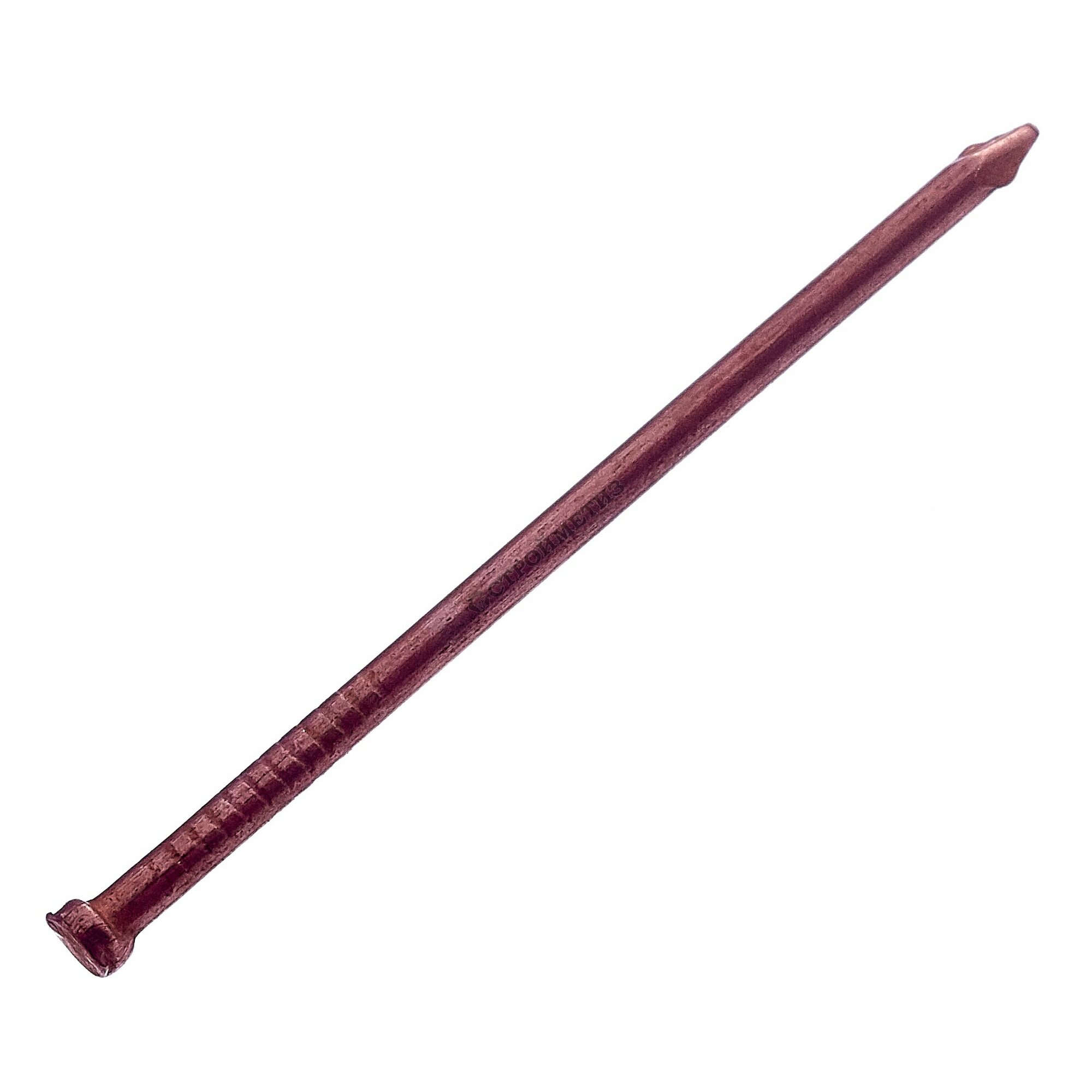 Гвозди Стройметиз финишные 1.4х40, медь, 50 гр. (105 шт.)