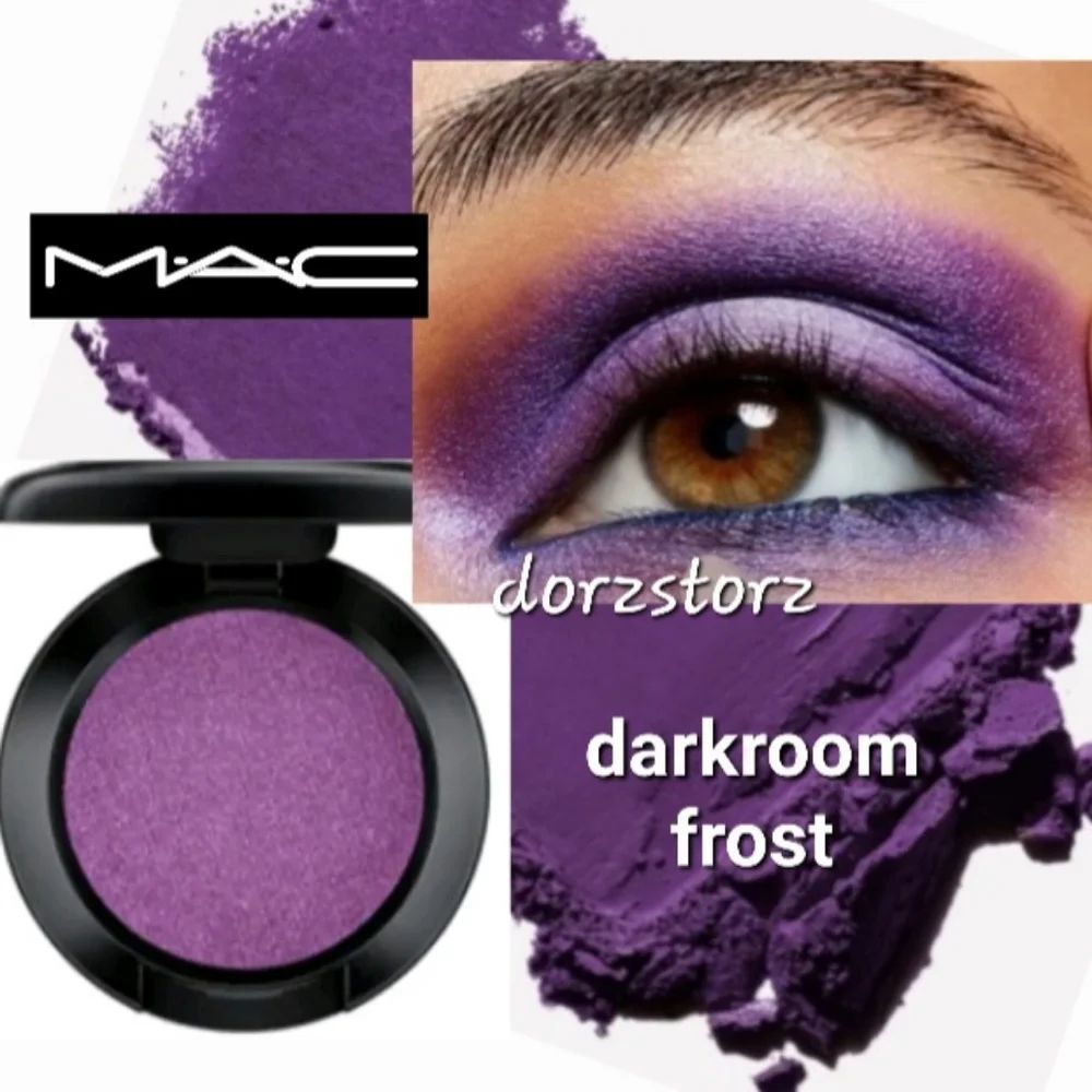 Матовые тени для век MAC Powder Kiss Soft Matte Eye Shadow. Darkroom frost. 1.5г. США.