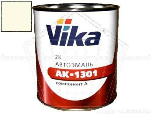 Автоэмаль вика 2к акриловая ак-1301 (белая 040) 0,85 кг