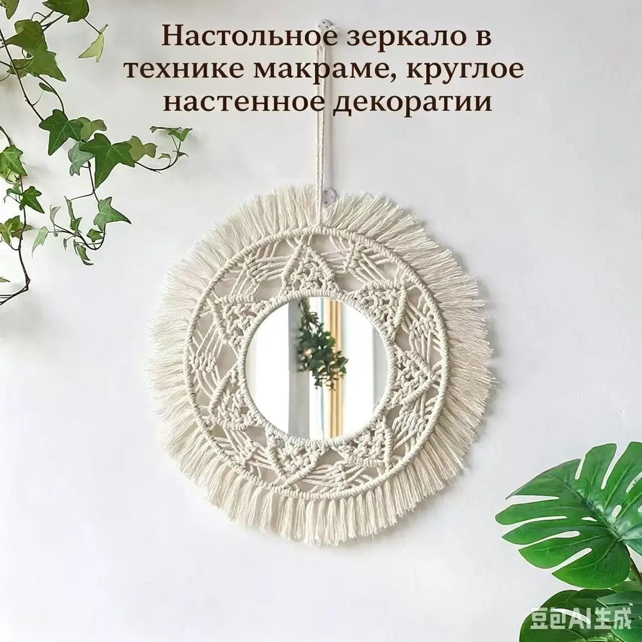 Зеркало настенное "зеркало", 26 см х 35 см, 1 шт