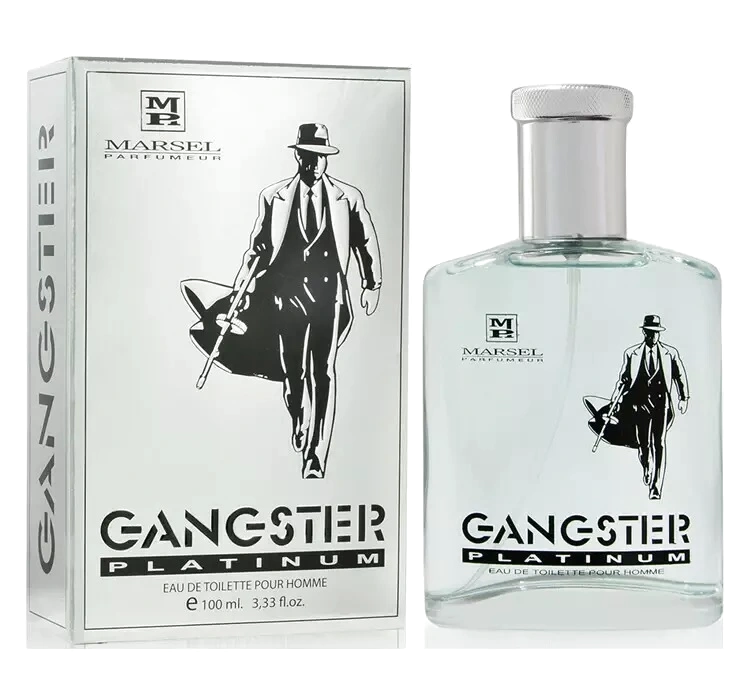 Вода туалетная для мужчин Марсель Парфюмер Гангстер Платинум 100 мл / Gangster Platinum