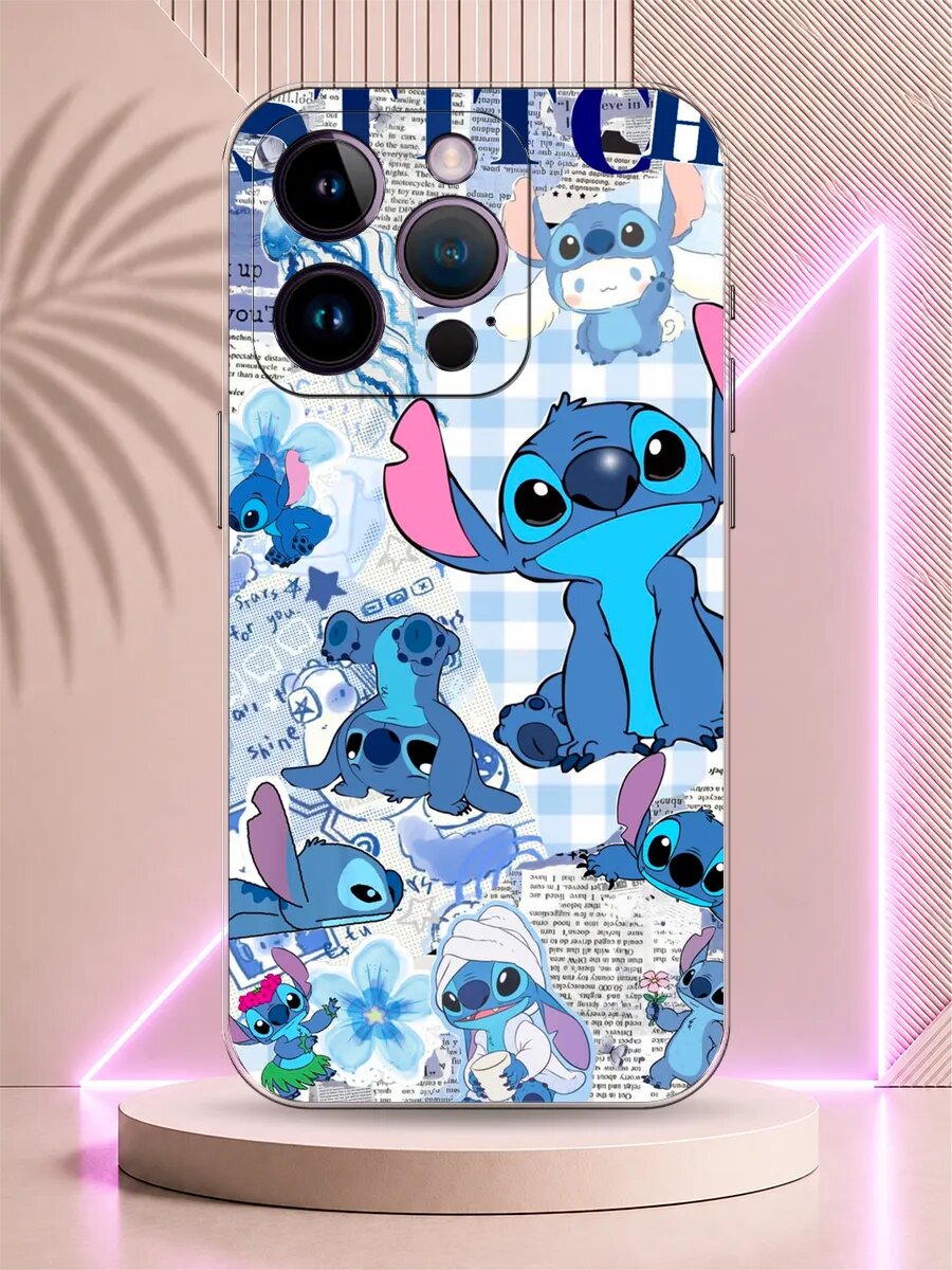 Чехол на iPhone 14 Pro Стич