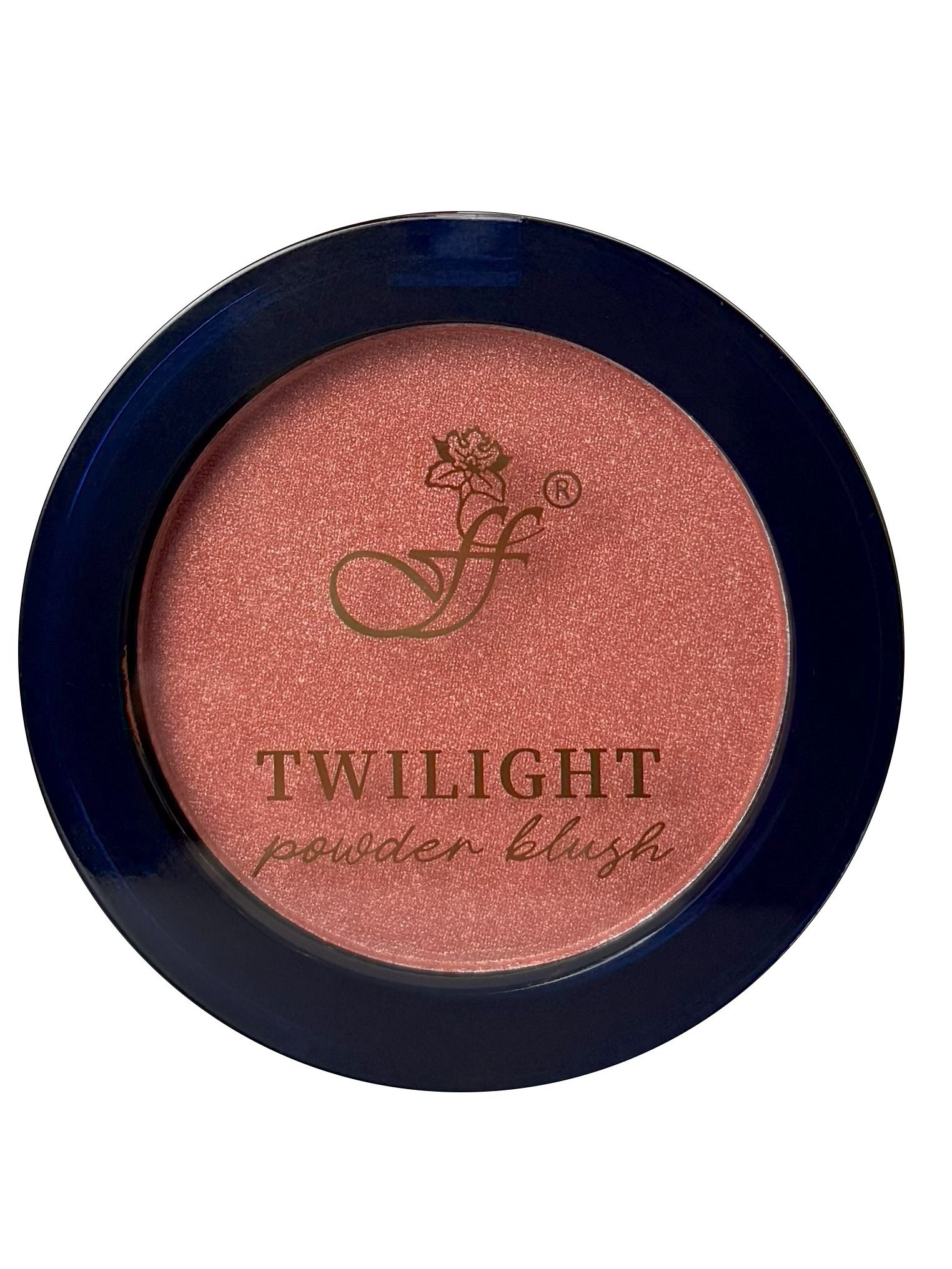 Румяна для лица FFleur Twilight Powder Blush, тон 01 Warm Coral
