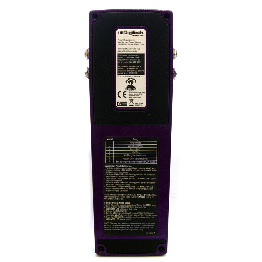 Digitech Jimi Hendrix Experience Multi Effect — фото 1