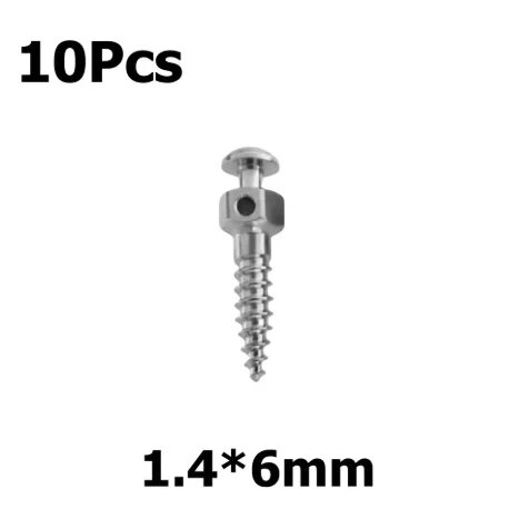 Мини-винты TAD ZHIXINHEYI 1.4X6mm x10pcs