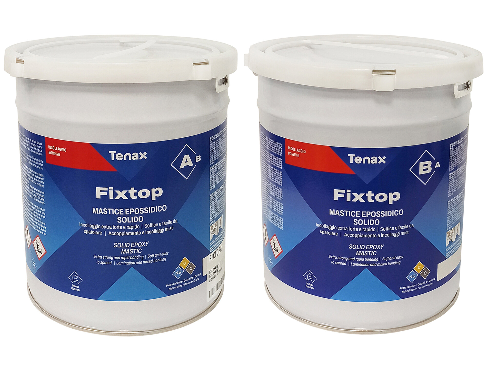 Клей эпоксидный Tenax FIXTOP 4+4л