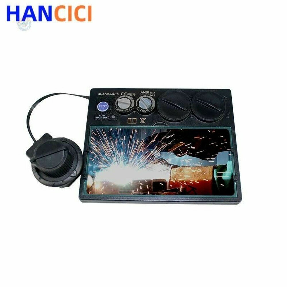 Автоматический светофильтр Хамелеон Ф8 для сварочной маски, REAL COLOR LCD, DIN 3-13, универсальный картридж 110x90 мм