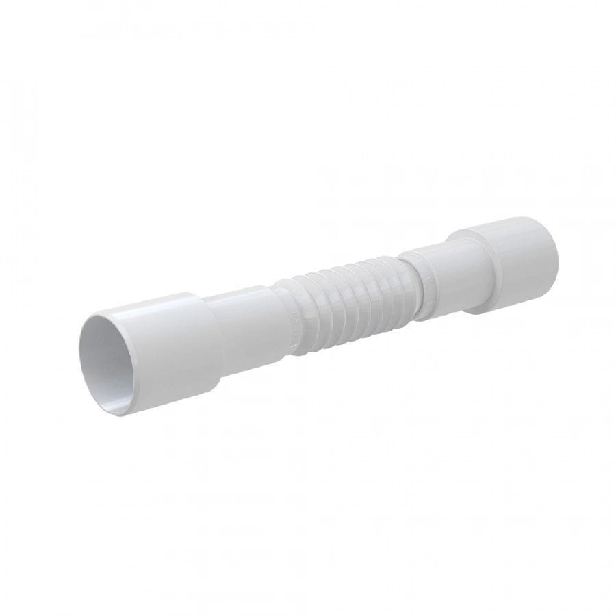 Гофра 50/40х40/50 пластик, 400-850мм (A72) ALCAPLAST
