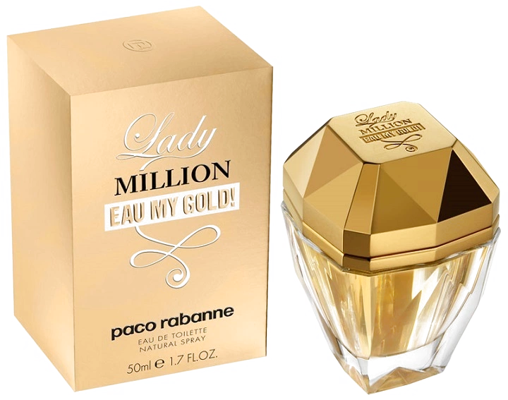 Женский аромат Пако Рабан Леди Миллион О Май Голд 50 мл - Paco Rabanne Lady Million