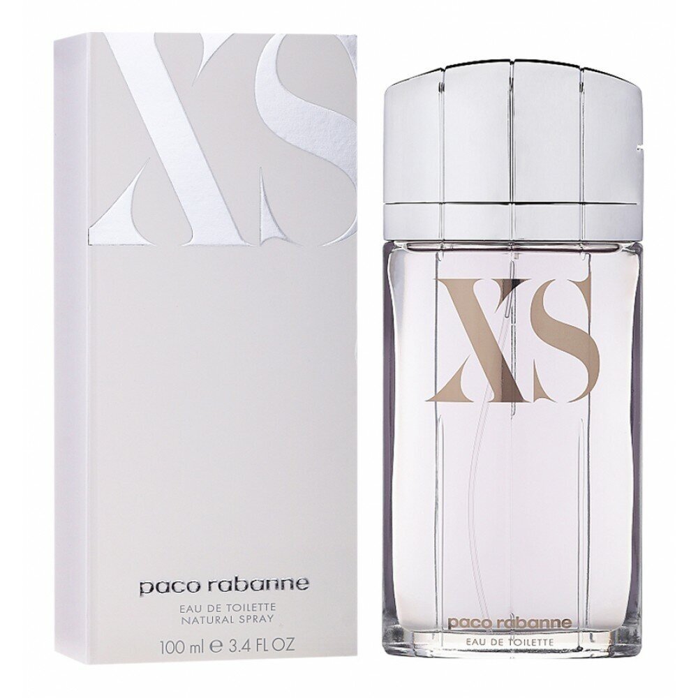 Туалетная вода PACO RABANNE XS, мужской аромат, группа фужерные пряные