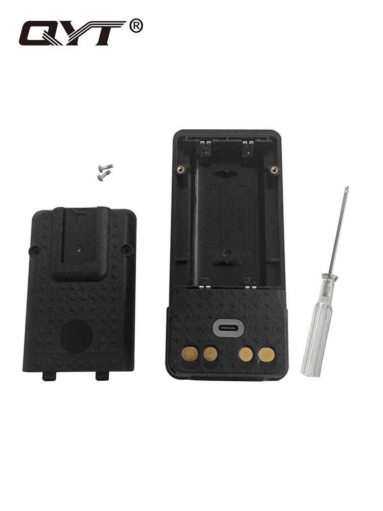 TYPE-C Корпус аккумулятора для Motorola DP4400 DP4800 DP4801 DP2400 DP4401 APX2000 / PMNN4409 PMNN4408 PMNN4491 PMNN4412, под 2 аккумулятора 18650, без аккумуляторов