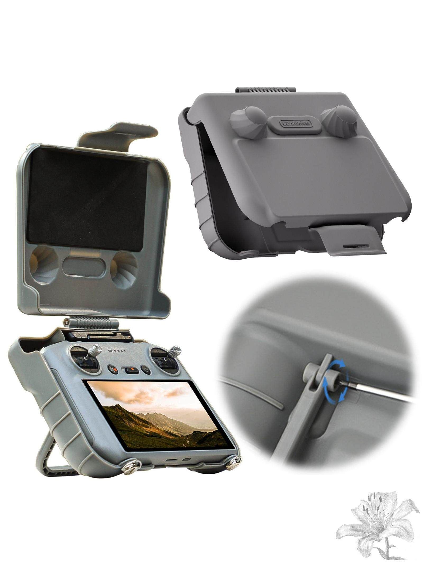 Чехол для пульта управления DJI RC2 с солнцезащитным козырьком