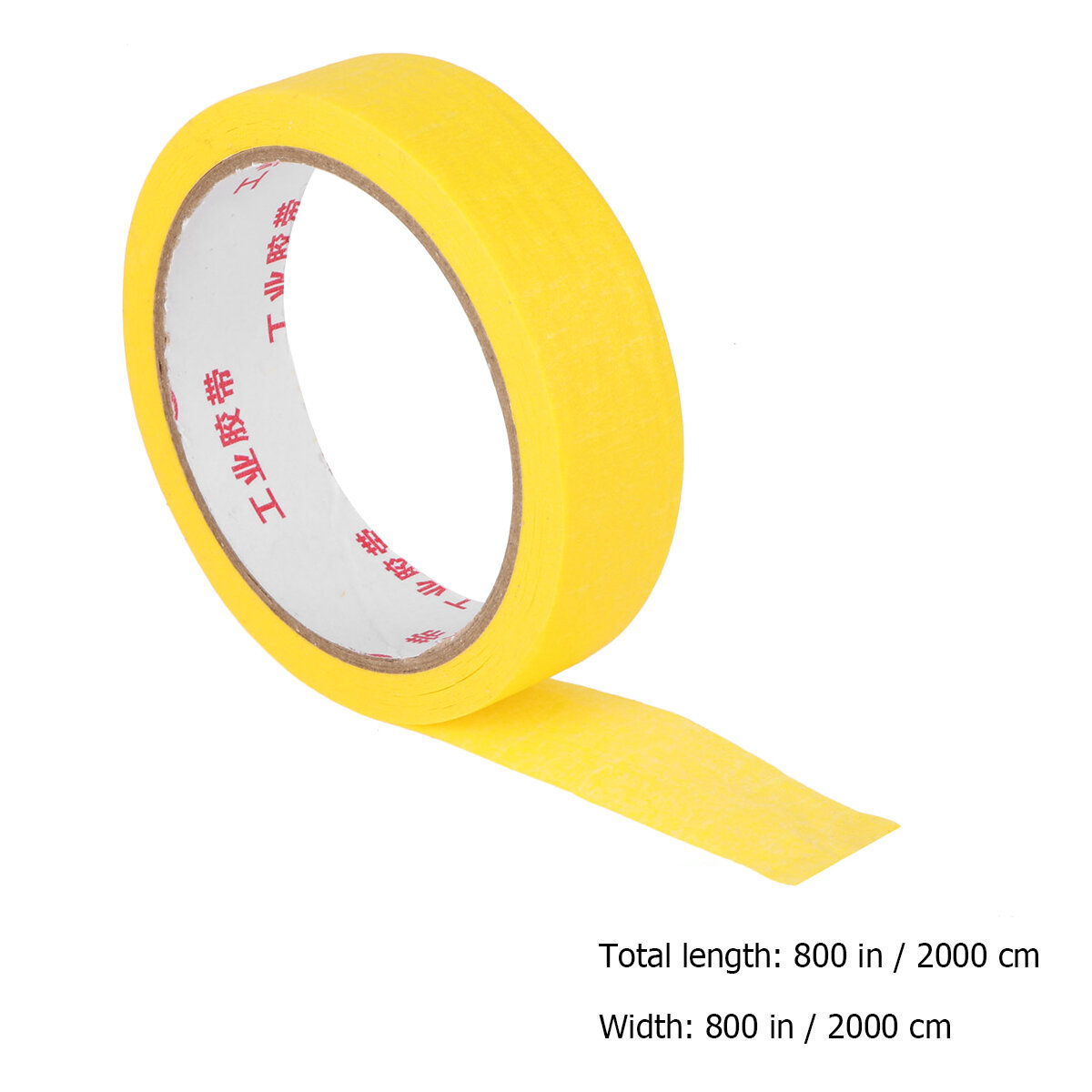 Masking Tape Для Создания Четких Линий Устойчивый К UV Размер 3 Желтый
