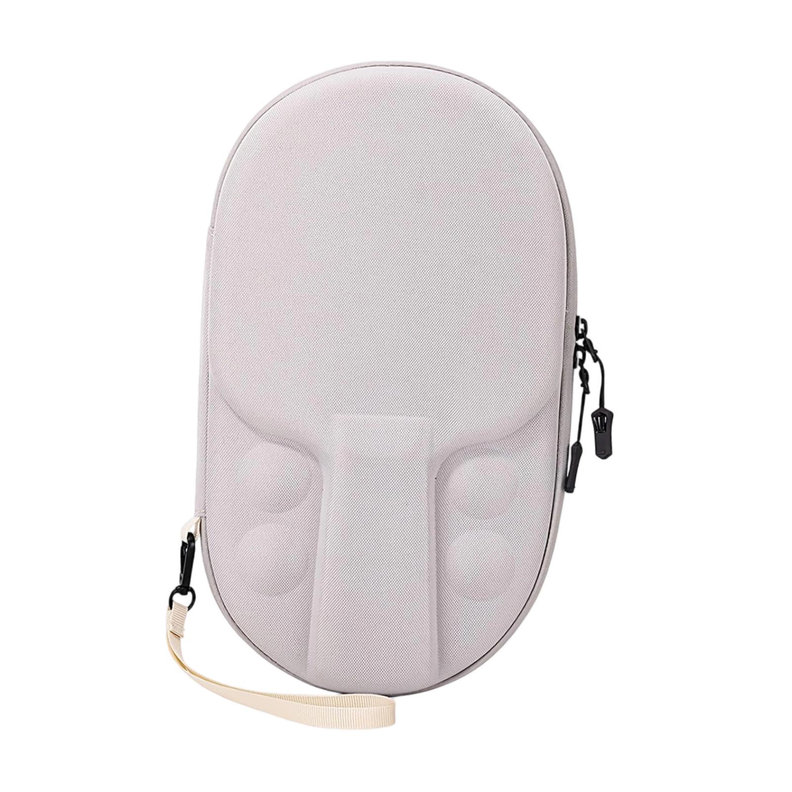 Ping Pong Paddle Case Heavy Duty Portable Protect Cover Pingpong Storage Bag Gray