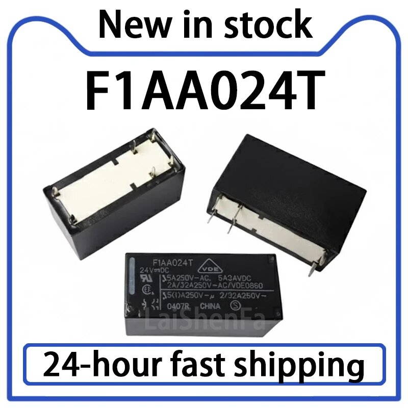 Реле F1AA024T 24VDC 6-контактное 5А 2шт