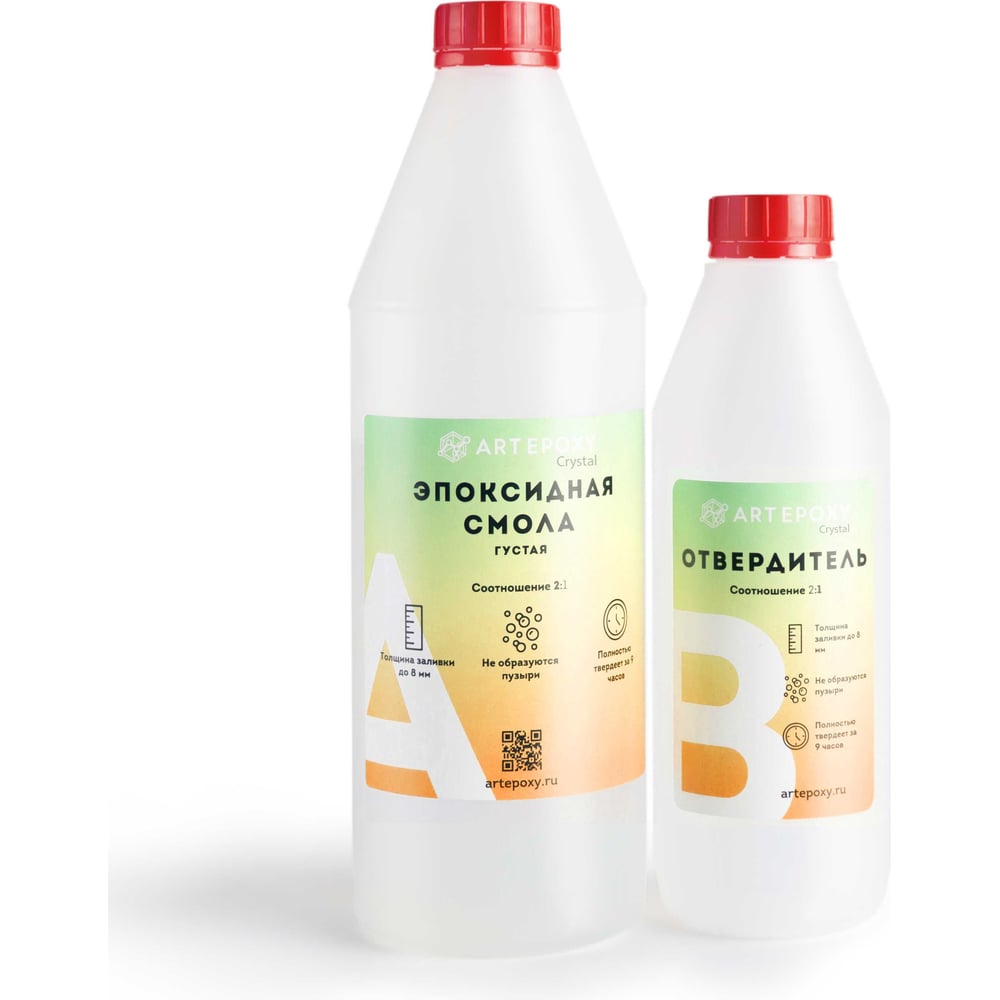 Густая эпоксидная смола ArtEpoxy 1 кг Crystal ВИ-21602