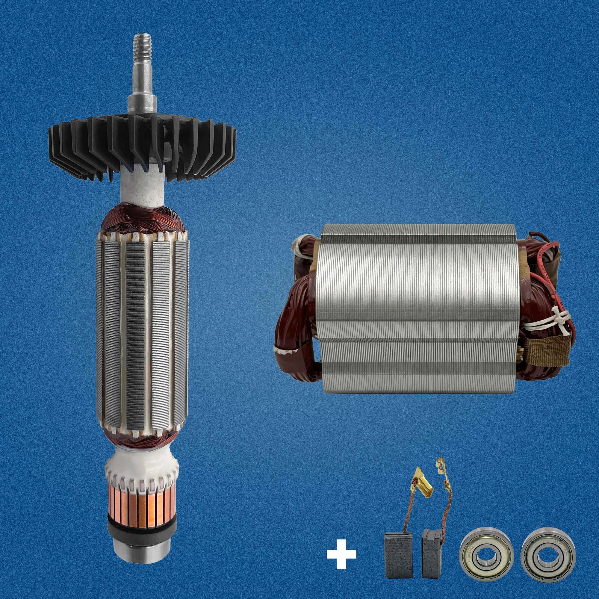 Ротор якорь для болгарки Makita GA4031 GA4034 GA4534 GA5034 THAF Motor Set 220V