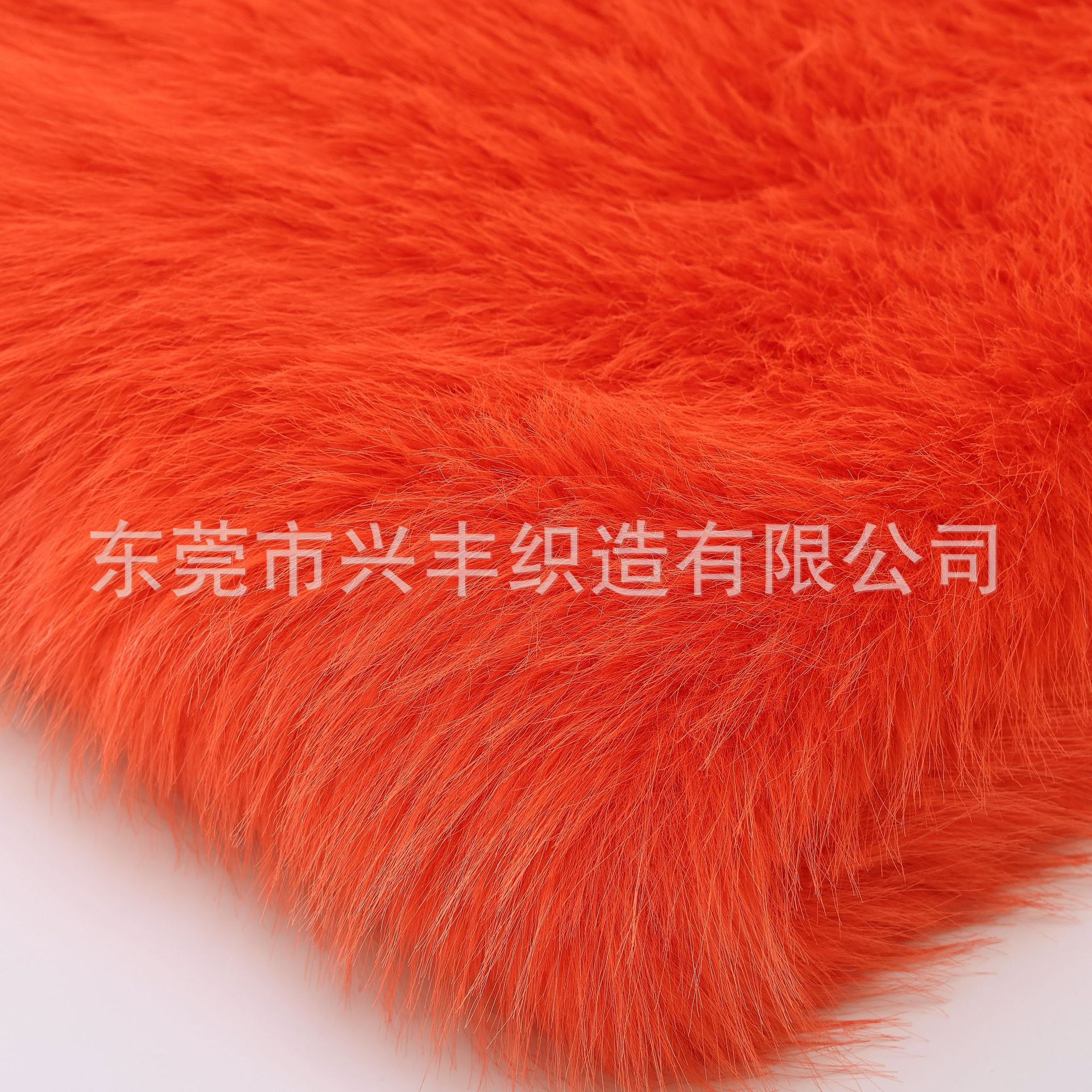 2026 Ткань из искусственного меха лисы плюшевый материал с высоким и низким ворсом для кукол и игрушек Грейпфрутовый