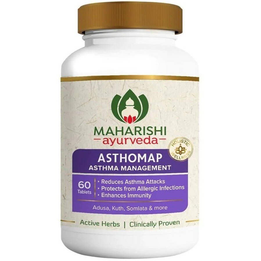 Астомап Махариши для легких, бронхов Asthomap Maharishi , 60 шт.