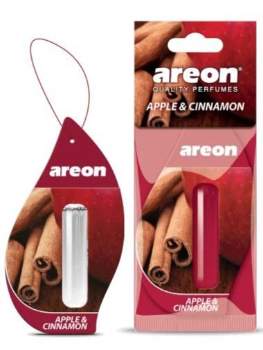 Автомобильный ароматизатор AREON Liquid 5 ml Apple & Cinnamon LR07 (яблоко корица)