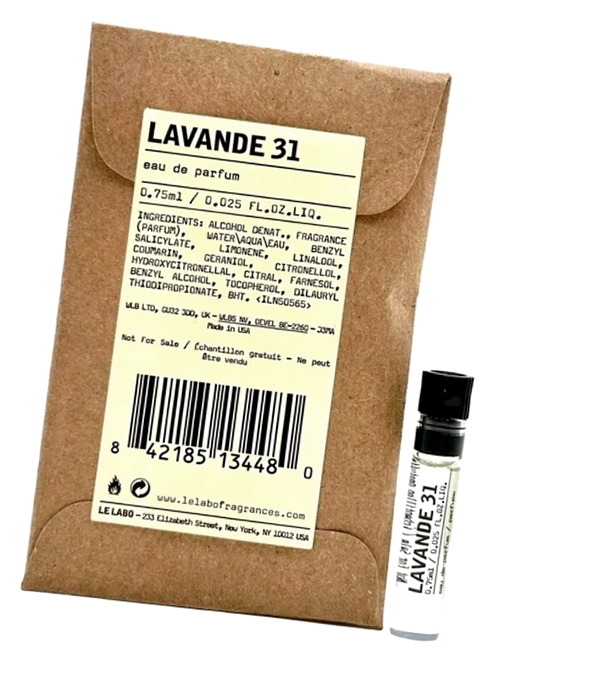 Лаванда 31 пробник 0.75 мл - парфюмерная вода Le Labo Lavande 31 унисекс