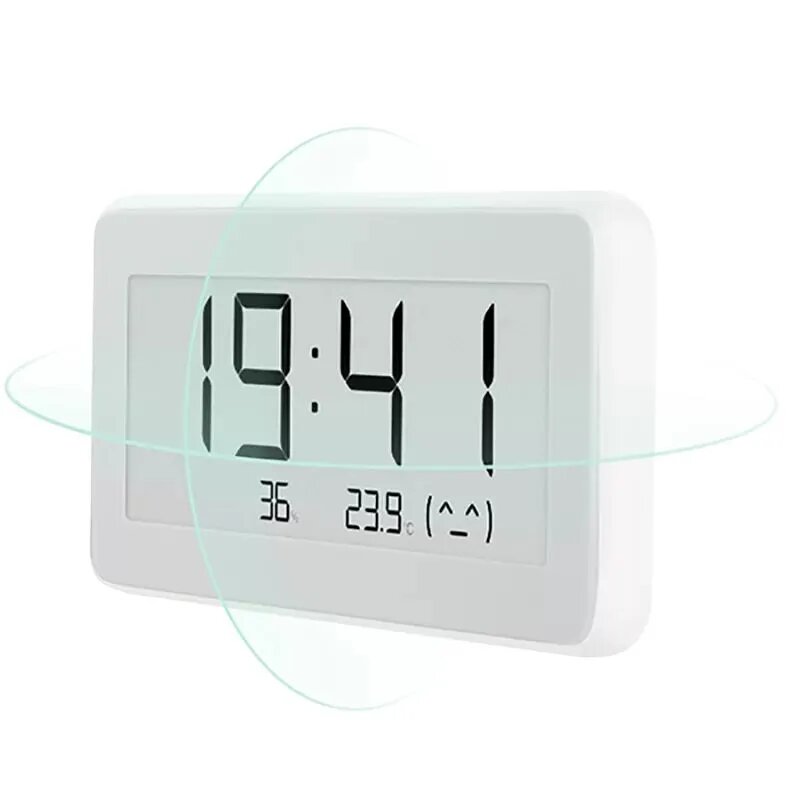 Метеостанция с часами Mijia Temperature And Humidity Electronic Watch Pro LYWSD02MMC белая
