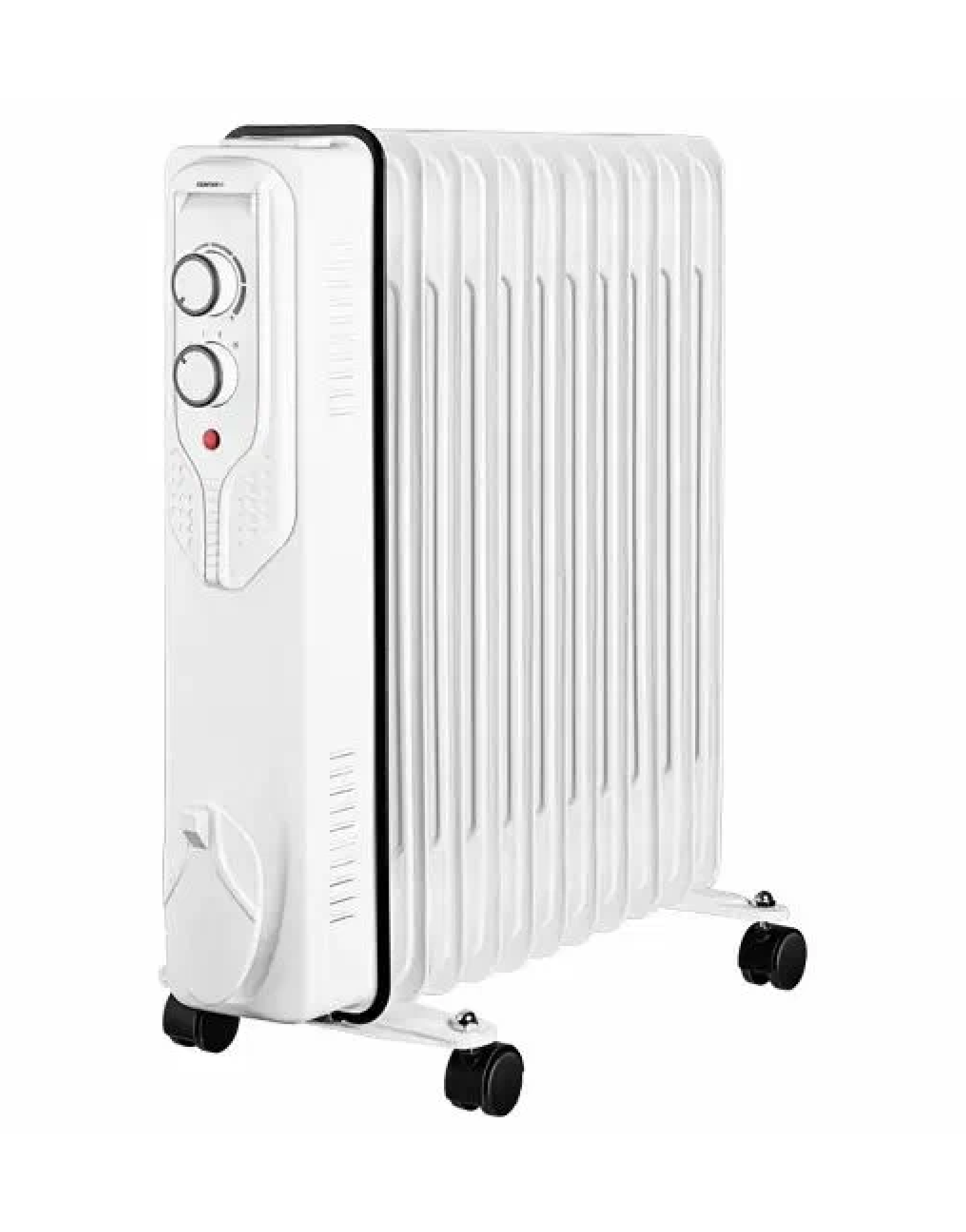 Масляный обогреватель CENTEK CT-6205, мощность 1500 Вт, 7 секций, белый