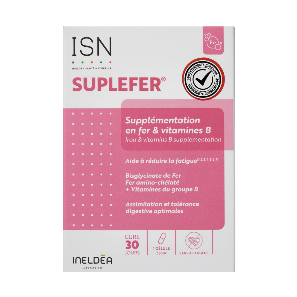 ISN Инелдиа Суплефер/Ineldea Suplefer капсулы массой 455 мг 30 шт