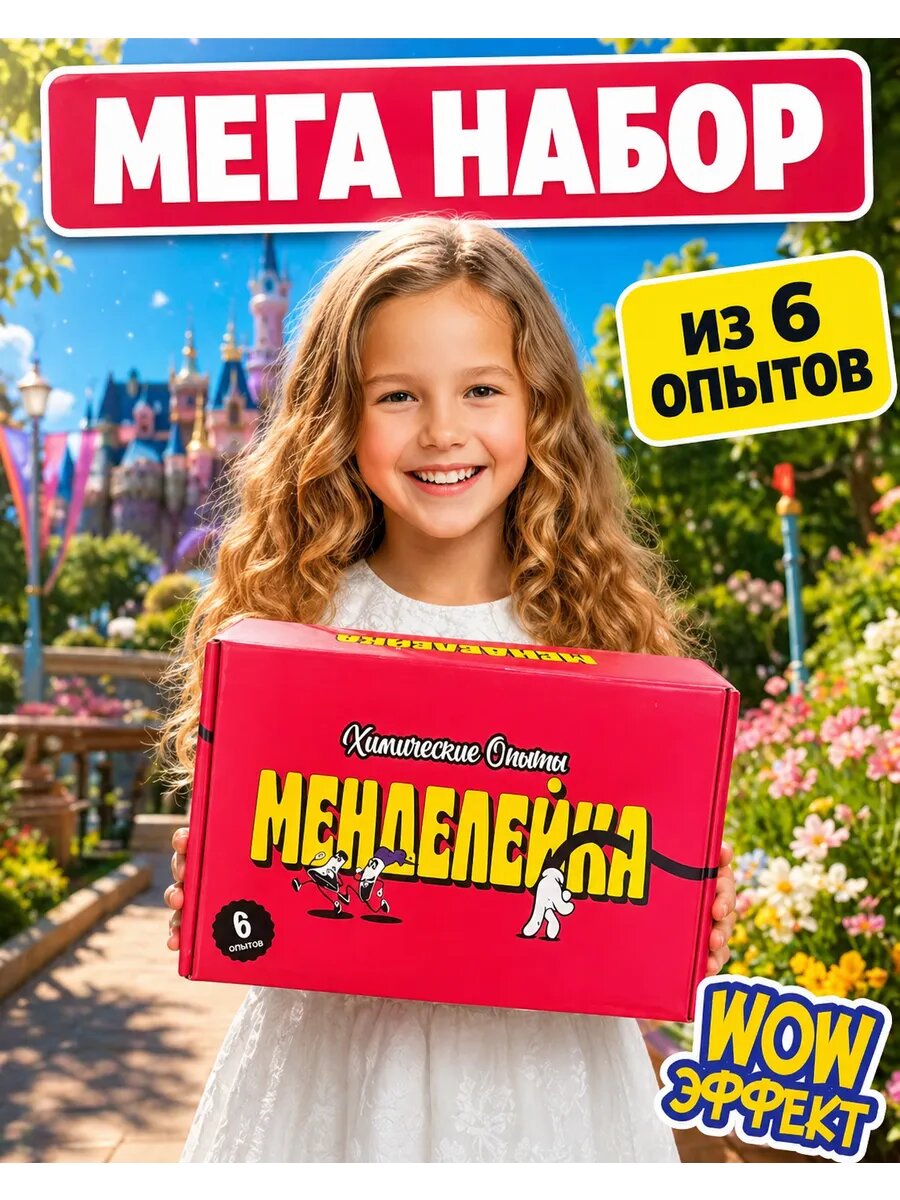 Набор для творчества опыты для детей