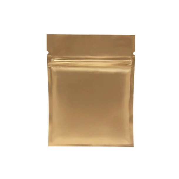 Пакеты для ювелирных изделий Gold Zip Bags, коричневые