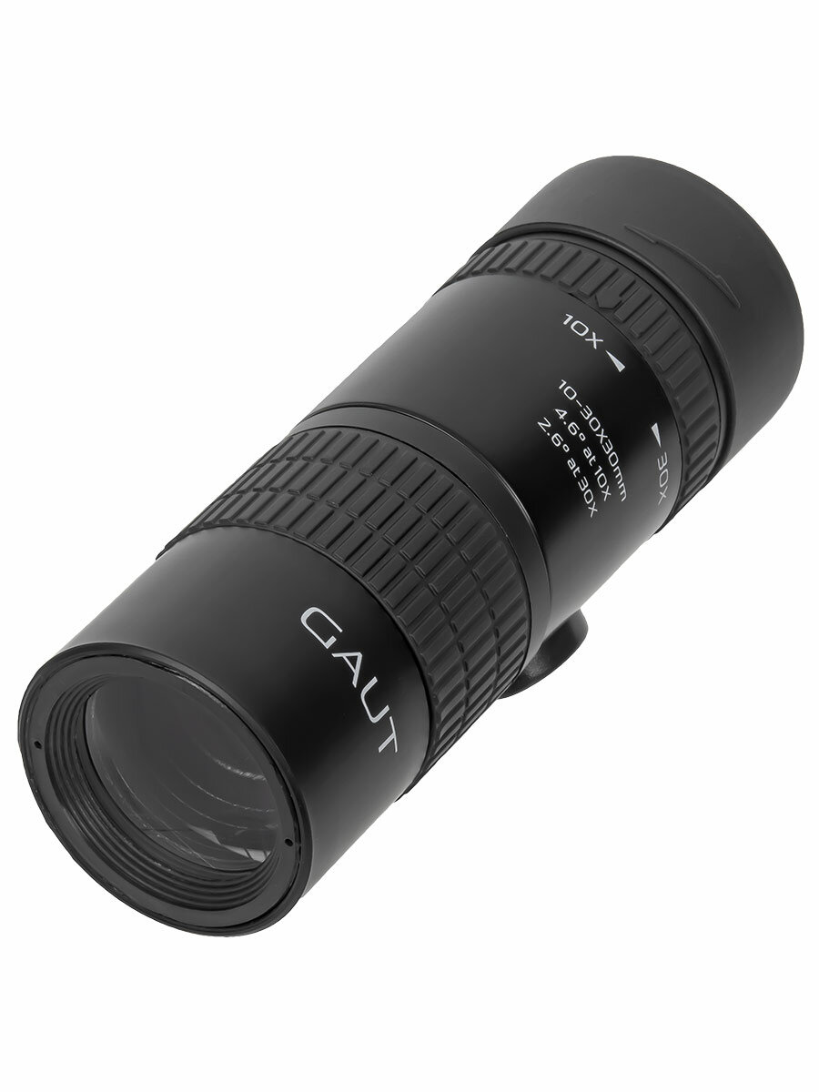 Монокуляр охотничий мощный Gaut Vela 10-30x30 профессиональный на штатив