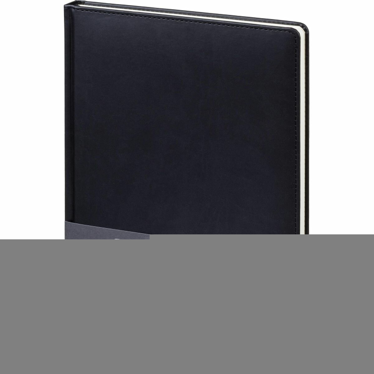Ежедневник недатированный А6 Attache Classic, 136л, черный (2214610)