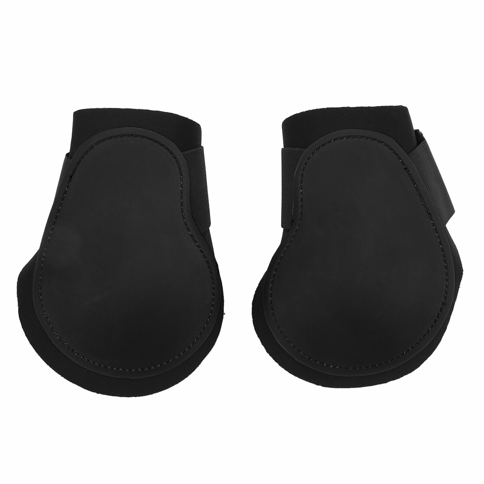 Защита задних ног коня XL: 2 шт. амортизирующие сапожки из ПУ