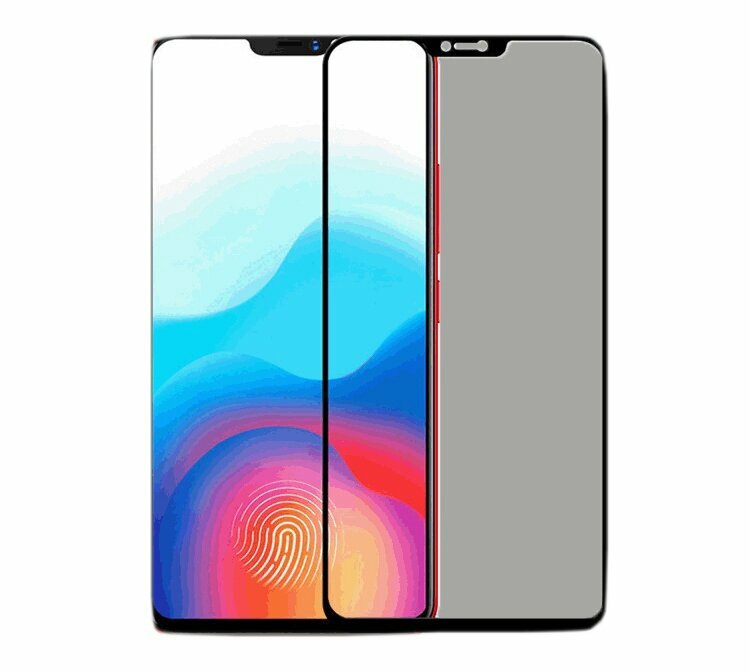 Защитное стекло Чехол. ру олеофобным покрытием для Realme C25 / C25s черное