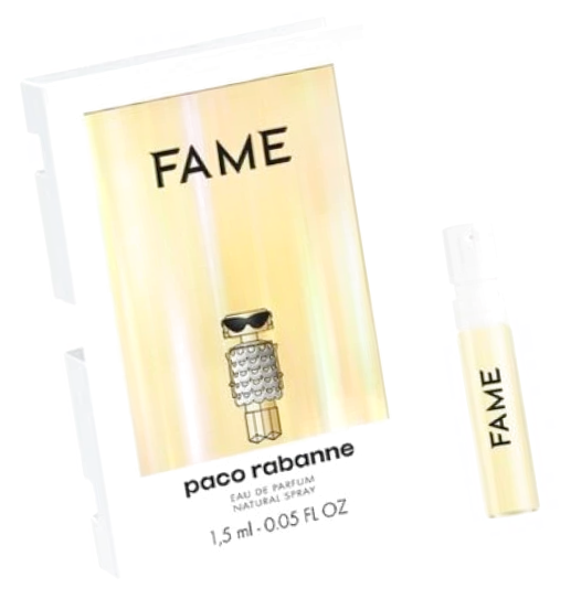 Paco Rabanne Fame парфюмерная вода женская 1.5 мл сэмпл - Пако Рабан Фейм миниатюра духов