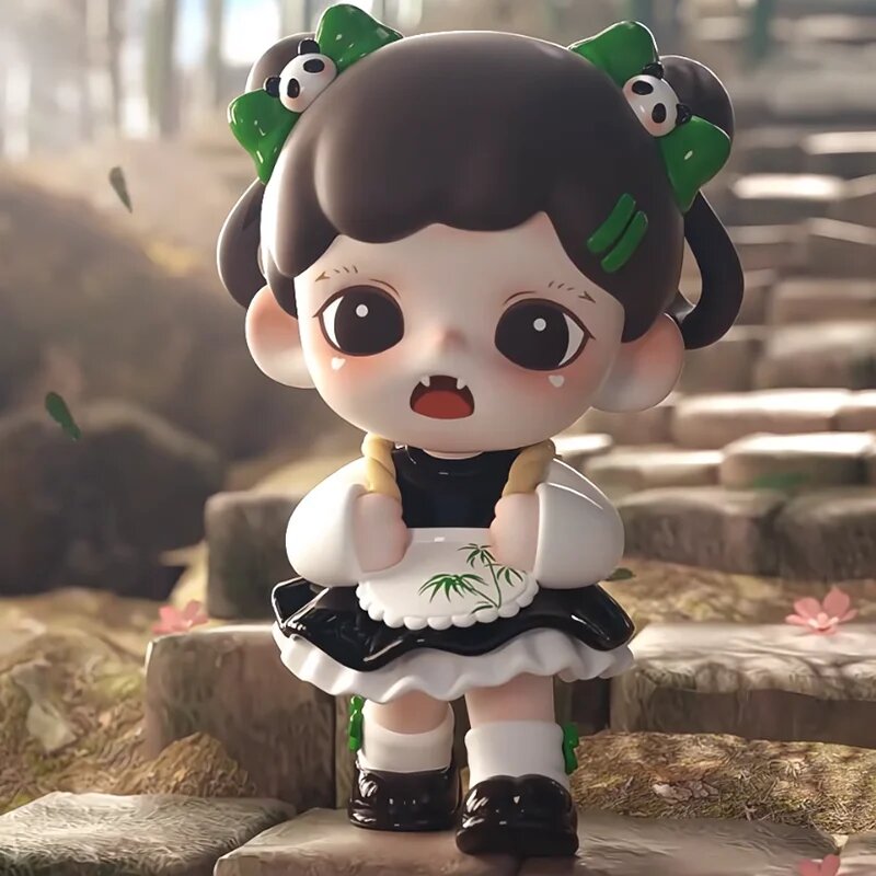 MINISO Baby Zorra фигурка Bamboo Bear Treasure