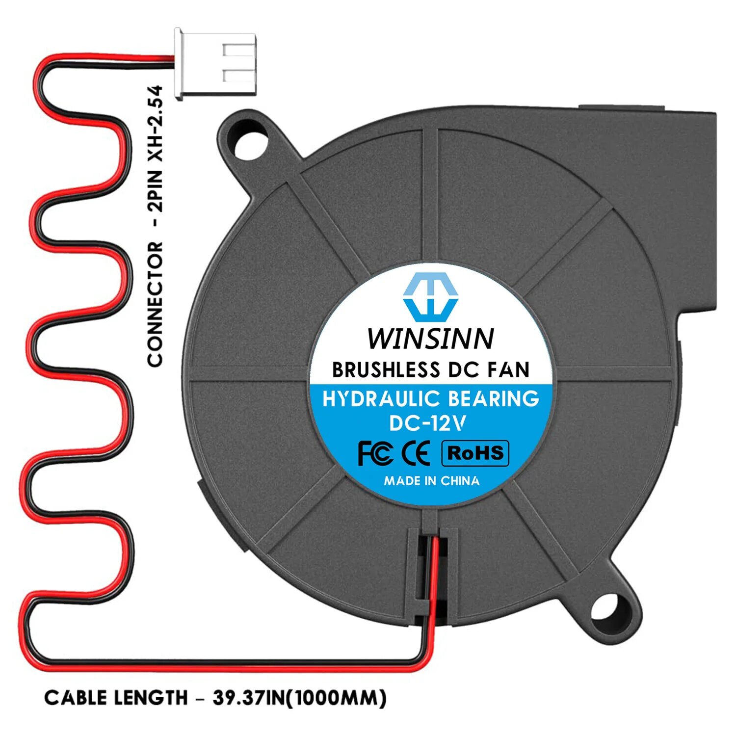 WINSINN 5015 вентилятор для 3D-принтера