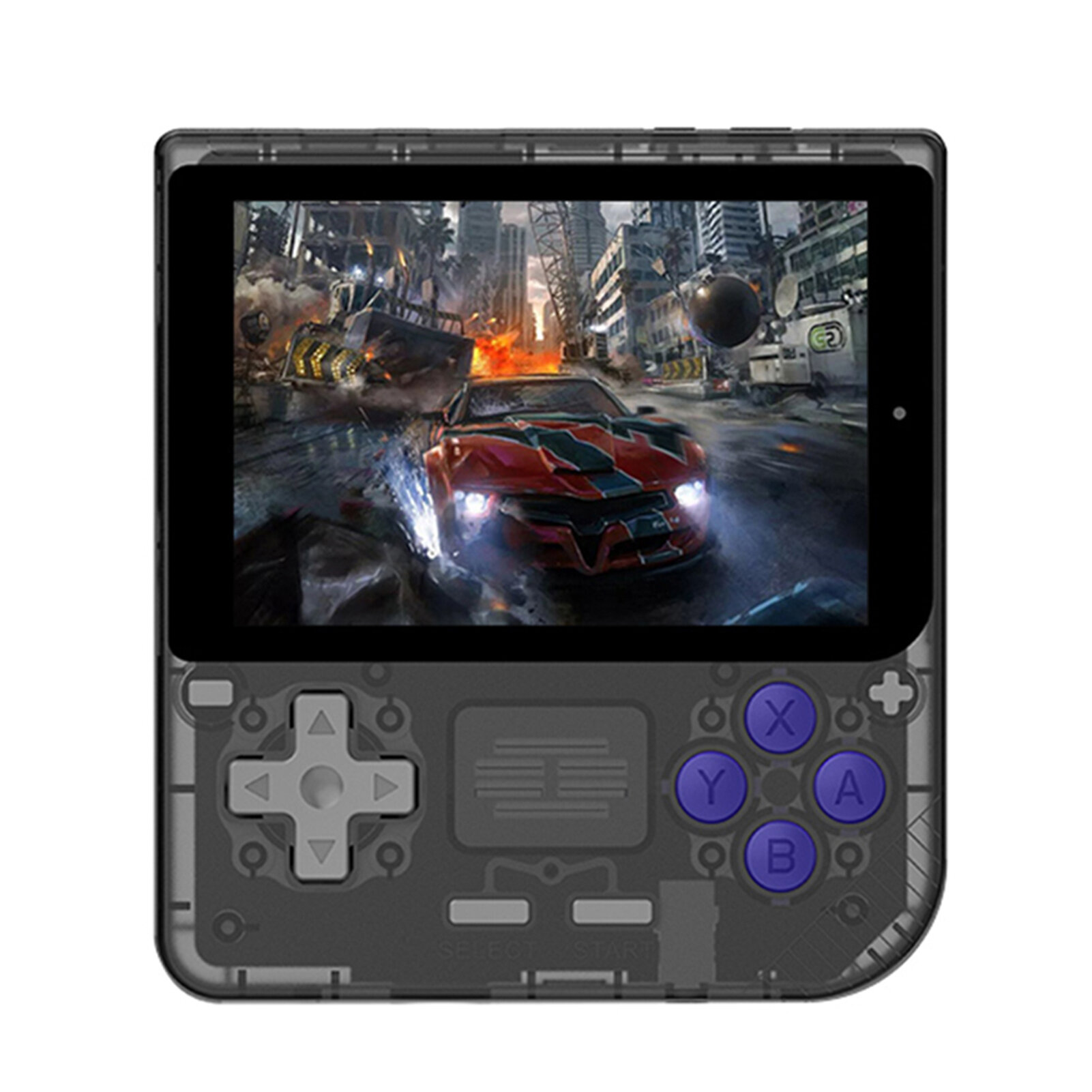 Портативная игровая консоль Powkiddy V10, 3,5-дюймовый IPS-экран, портативная игровая консоль с поддержкой карт 64 ГБ, игровой плеер с открытым исходным кодом и высокой четкостью