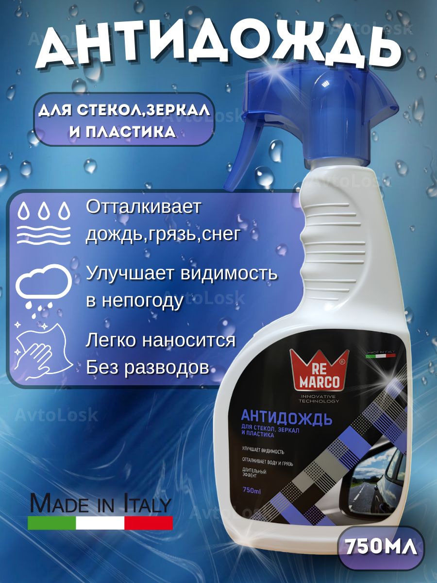 Антидождь для стекол