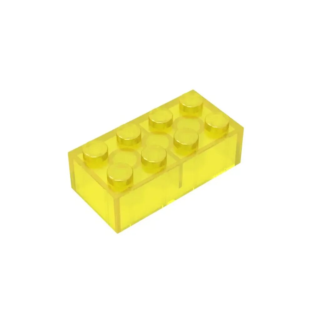 Gobricks 1 шт. MOC Bricks 2x4 собирает частицы, совместимые с моделью 3001, детали строительных блоков, детские развивающие игрушки