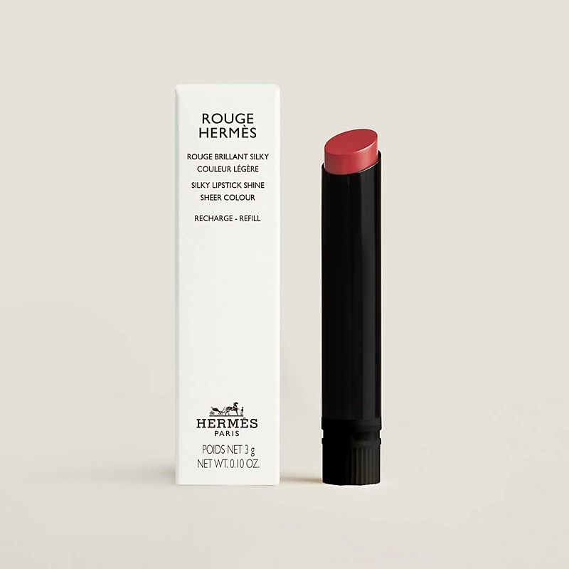Hermes ROUGE HERMS Сменный блок для шелковистой блестящей помады 3г оттенок 21