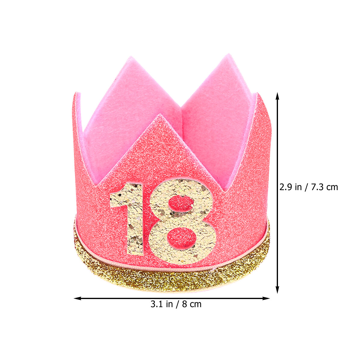 Венок Для Волос Розовый Король 18 Лет День Рождения Фото Аксессуар Size M