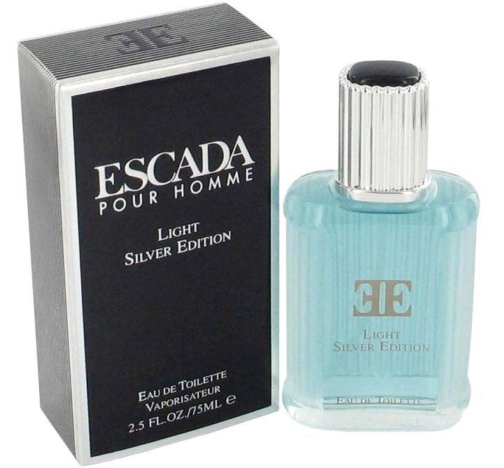 Мужская туалетная вода Escada Pour Homme Light Silver Edition 75 мл - Эскада Лайт Сильвер Хом