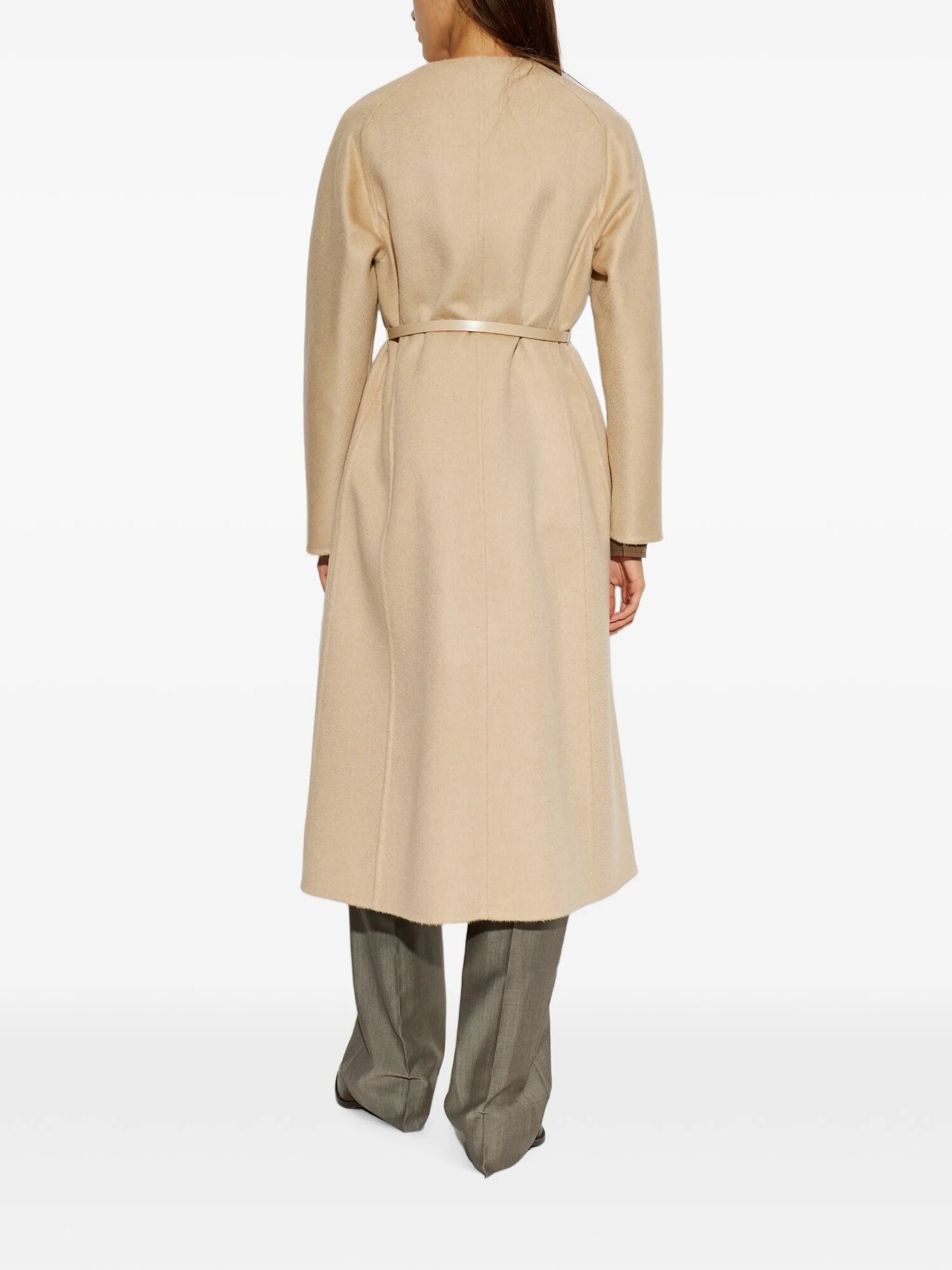 Пальто Max Mara Umico belted coat, размер 40 — фото 1